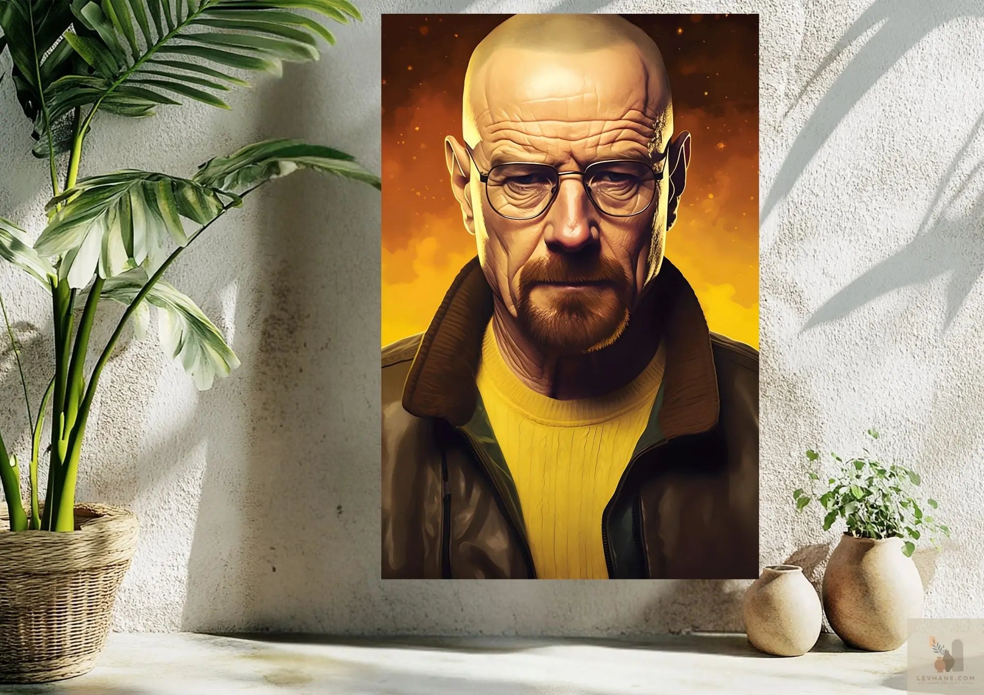Breaking Bad - Walter White II Metal Tablo – Levhane.com
